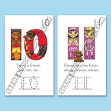 Number Neighborhood Wall Cards – The Amazing Action Alphabet