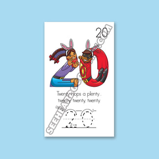 Number Neighborhood Wall Cards – The Amazing Action Alphabet