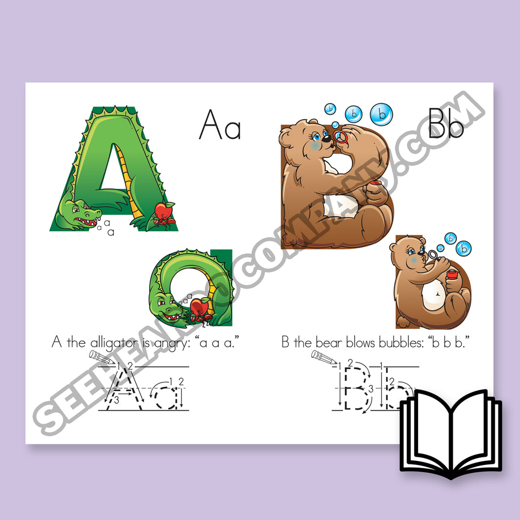 Learn Your Alphabet – The Amazing Action Alphabet